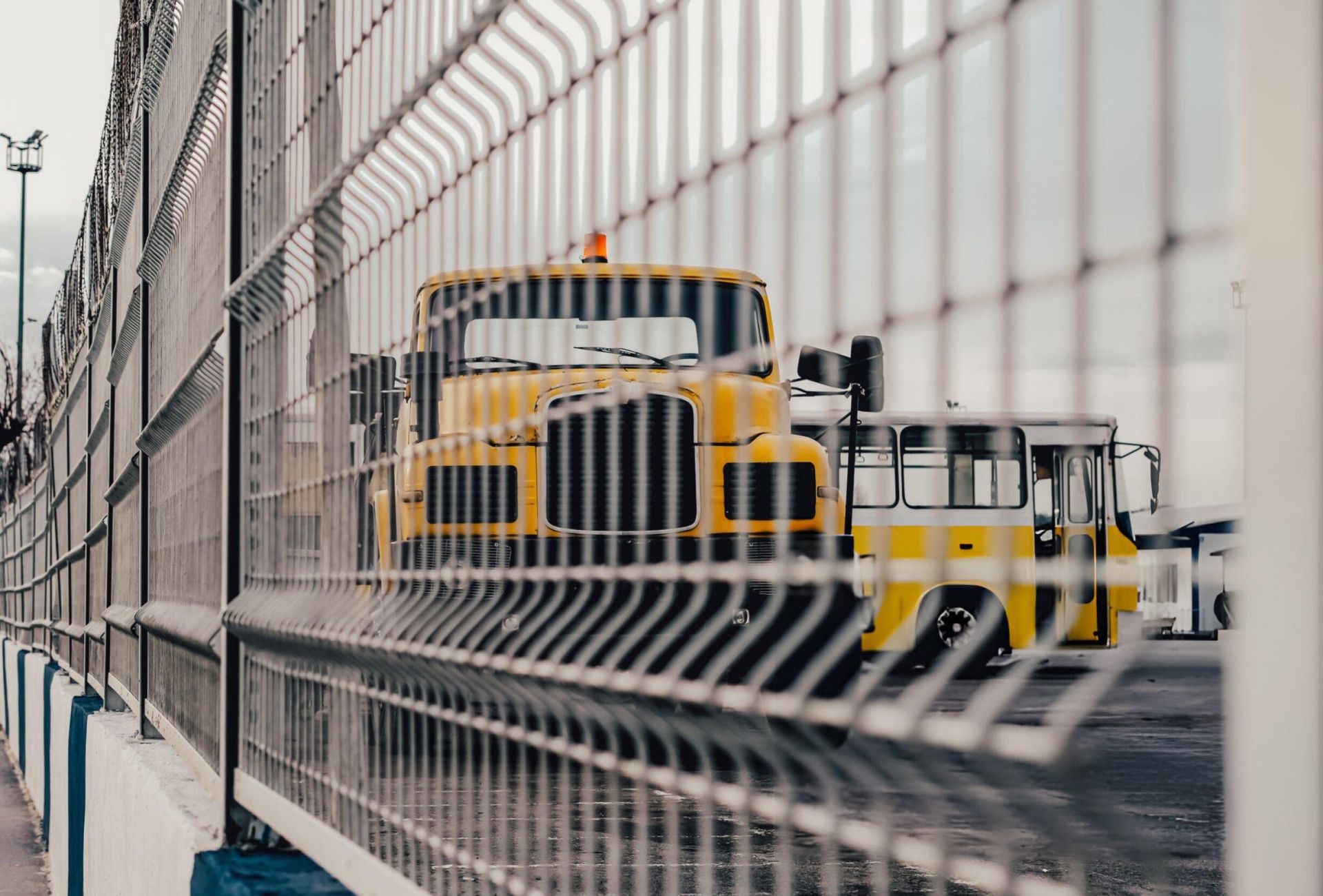 Galvanized Chain Link Fence سياج ربط السلسلة المجلفن for Strength Secu