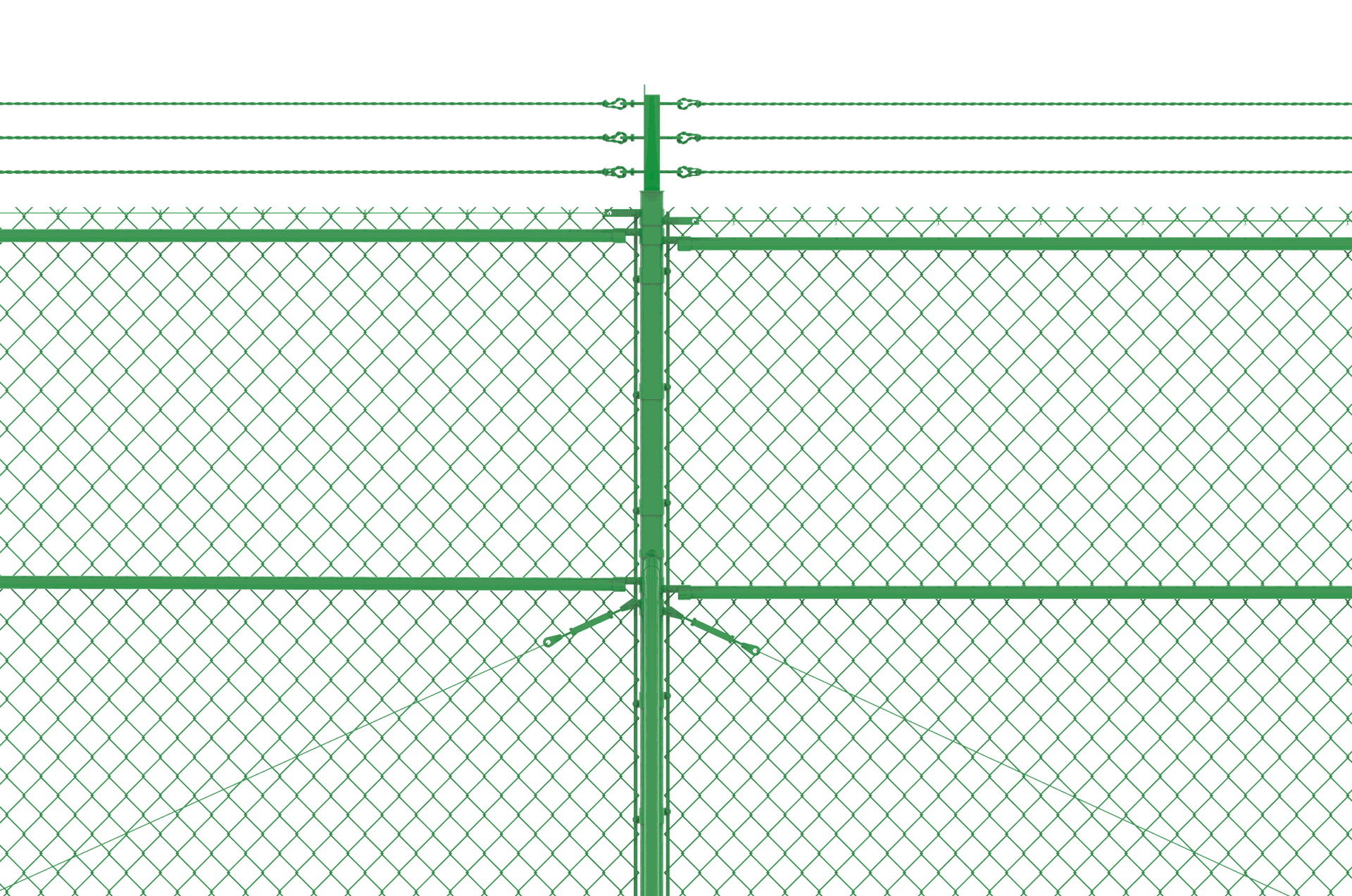 Aramco Type 3 Chain Link Fence Supplier KSA