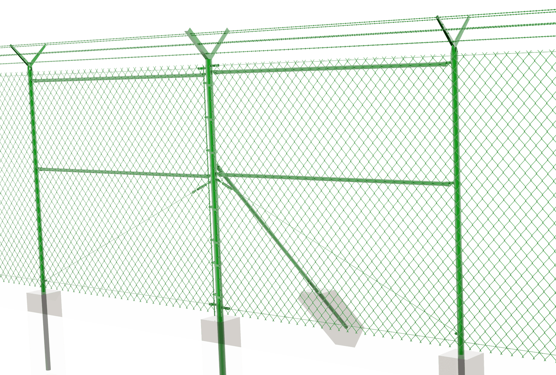 Aramco Type 3 Chain Link Fence Supplier KSA
