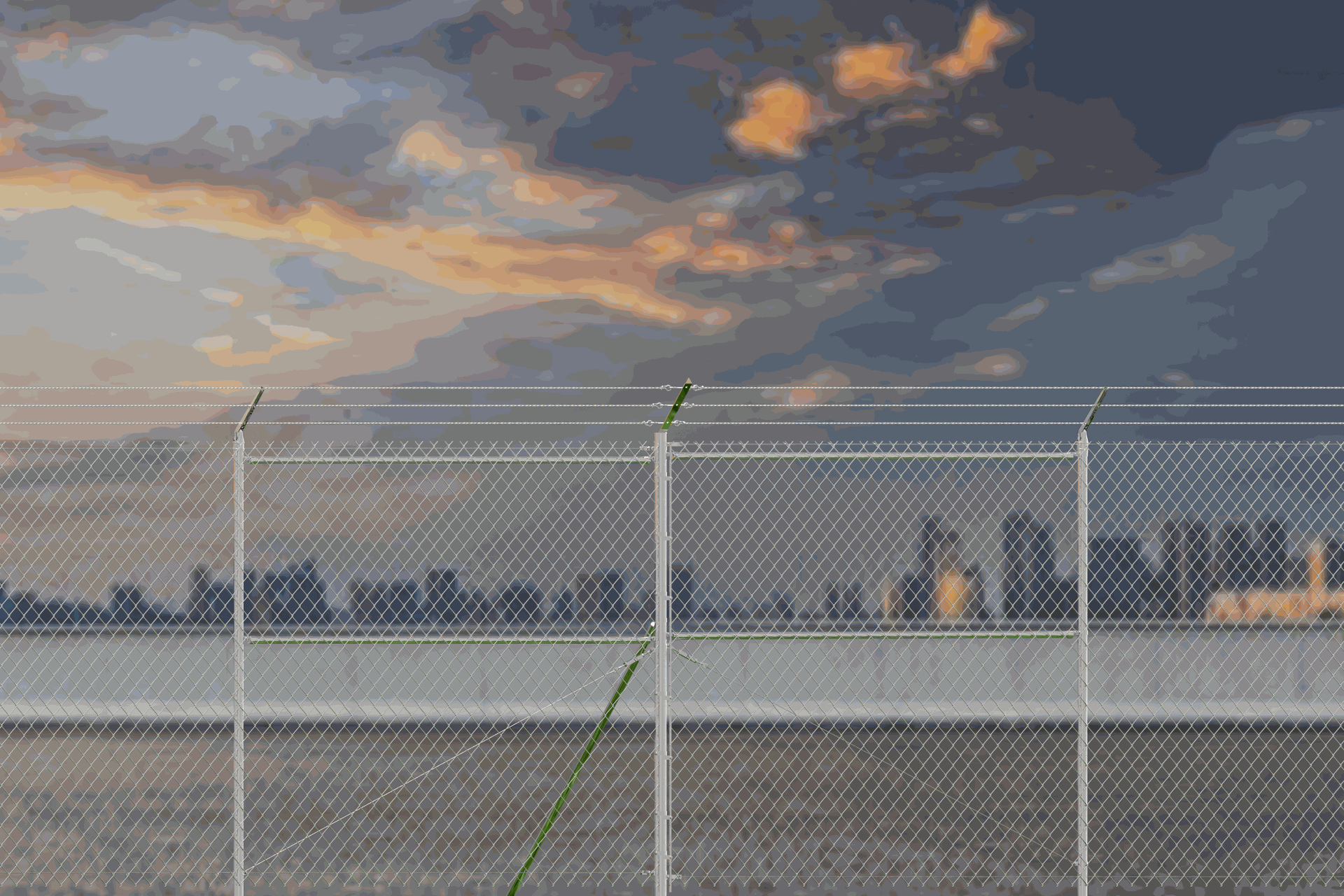 Saudi Aramco Type 4 Chain Link Fence KSA