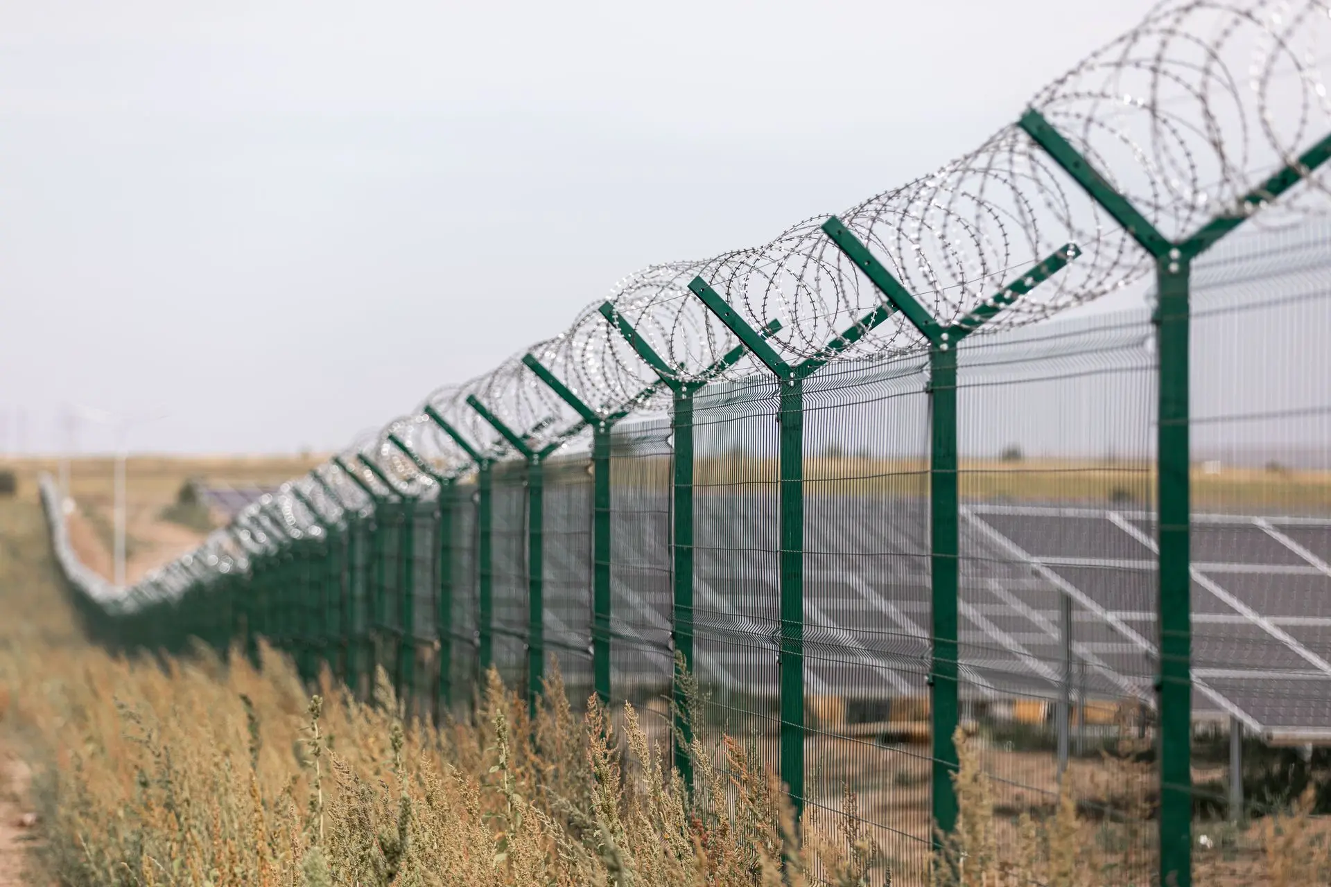 Hitech Fence: Saudi Palisade Security Project.